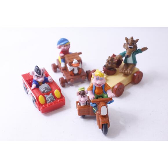 Holiday | Mcdonalds Happy Meal Piggsburg Pigs Complete Toy Set Of 4 Toy ...